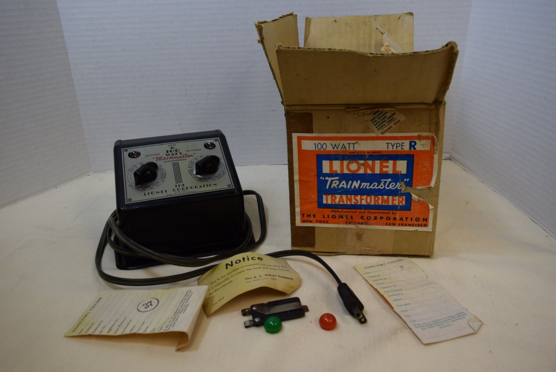 Lionel Type R 100 Watt Transformer