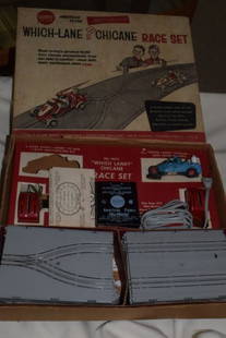 1960's Gilbert Which Lane? Chicane Race Set
