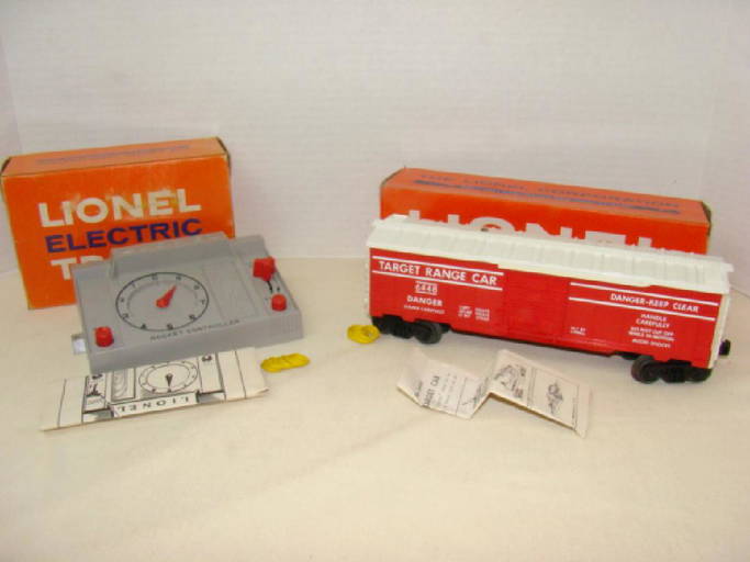 Lionel Trains Countdown Control Panel & Target Train
