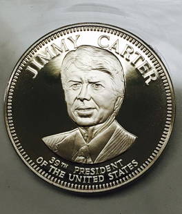 1977 Franklin Mint Collectors Society Silver Round Medal