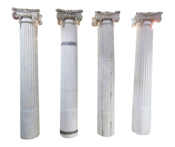 4 Victorian Architectual Columns