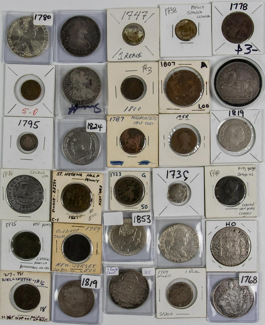 30 EARLY COINS AND TOKENS FROM AROUND THE WORLD 1700'S - Aug 29, 2019 ...