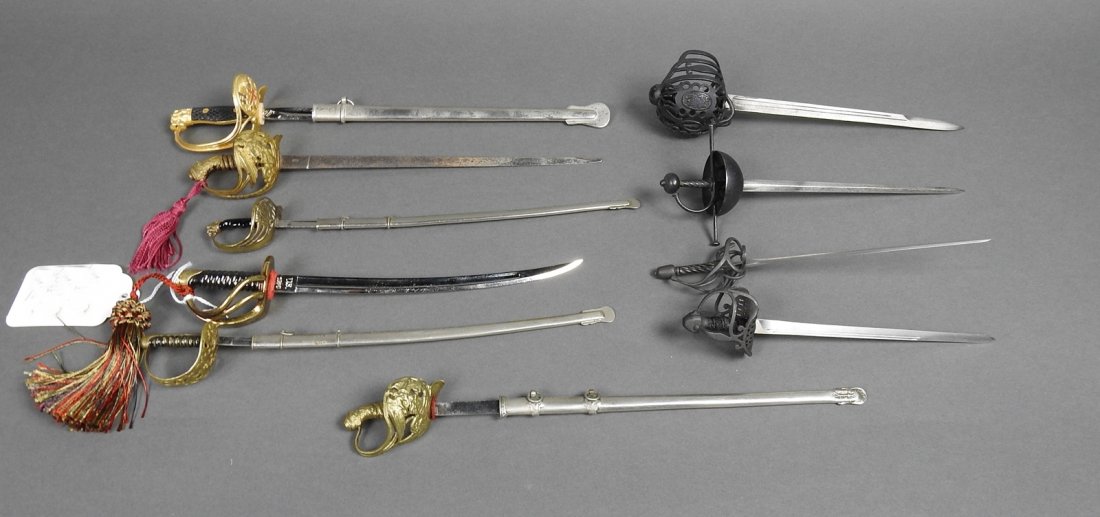 10 Miniature Swords