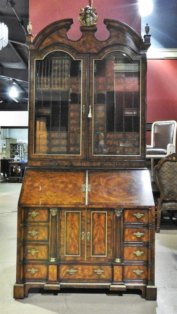 Theodore Alexander Burl Walnut Althorp Secretary Desk
