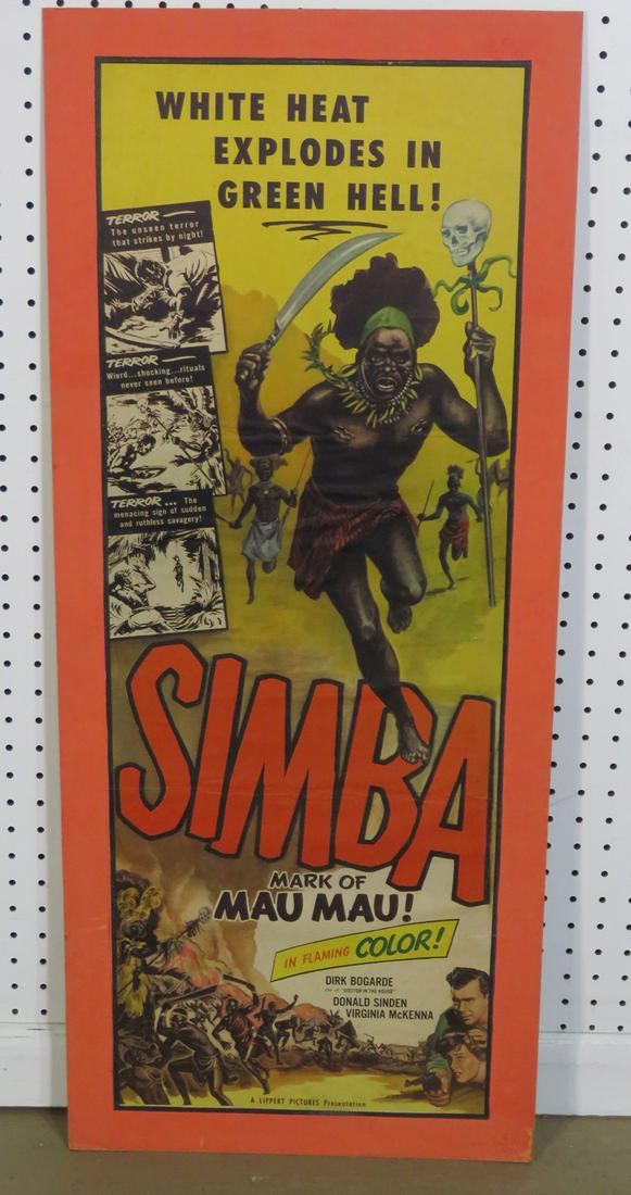 Simba Advertising Poster