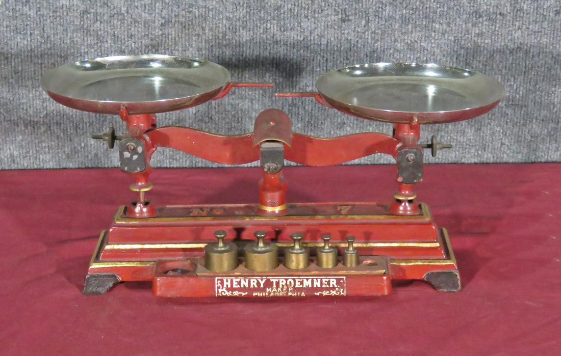 Signed Henry Troemner Philadelphia Scale