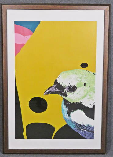 Michael Jay Knigin Screenprint "majestic Fella"