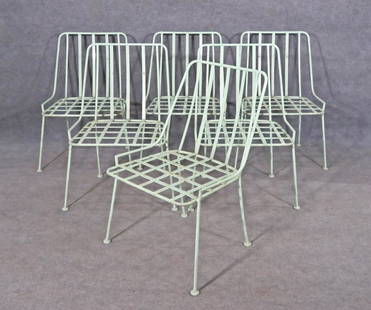 Zodiac Theme Wrought Iron Garden Chairs