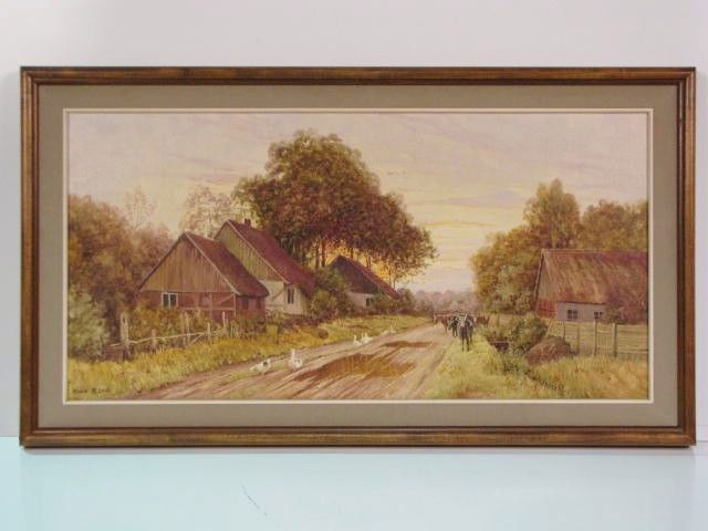 10: HANS LIEBL FARM LANDSCAPE PAINTING - Oct 31, 2011 | SS Auction, Inc ...