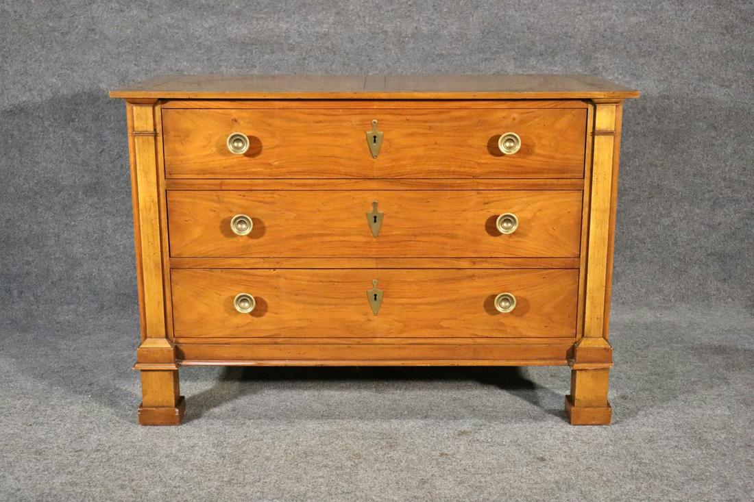 Baker 3 Drawer Commode Auction