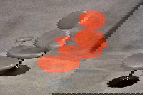 Modern Panton Style S Shaped Chair