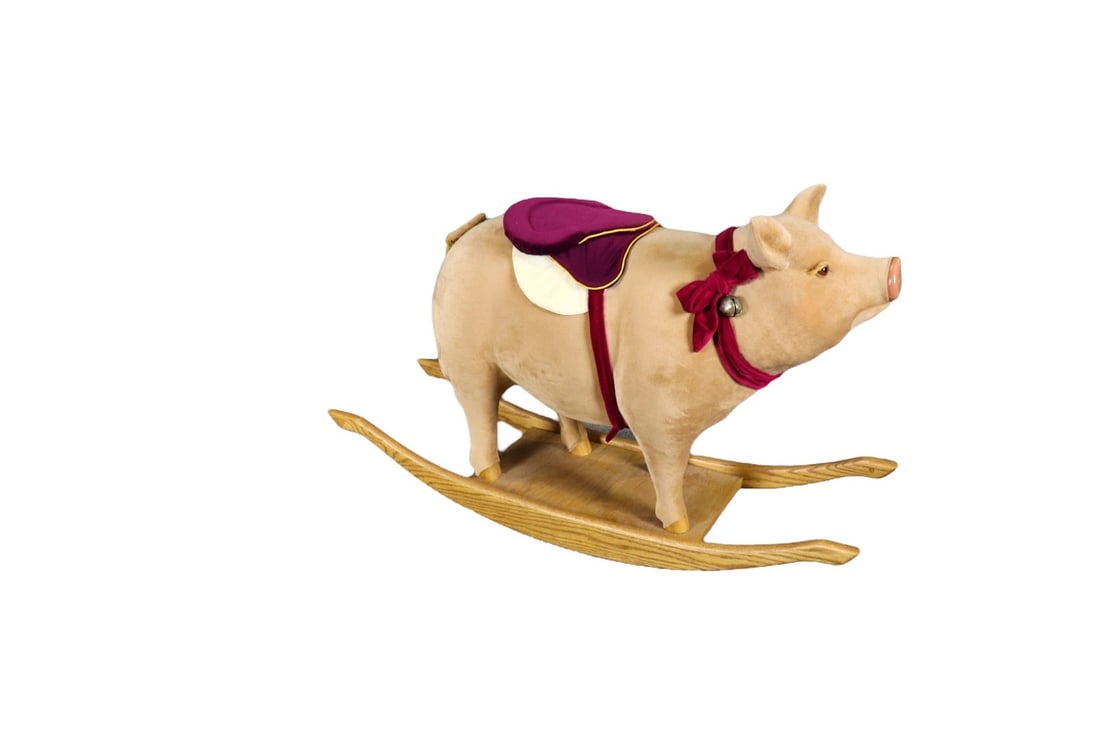 Pig Rocking Chair Auction