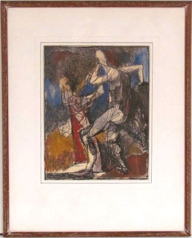 GEORGE MORRISON ABSTRACT DRAWING - Aug 26, 2013 | SS Auction, Inc. in NJ