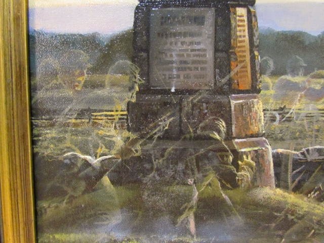 LLOYD GARRISON (AMERICAN) CIVIL WAR PAINTING : Lot 19