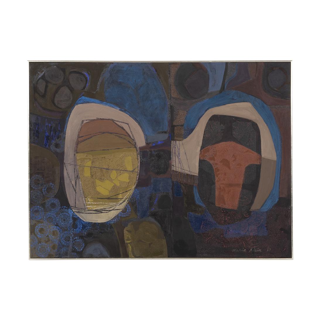 Maria Klein Abstract Oil Painting - Mar 23, 2019 | BILLINGS in CA
