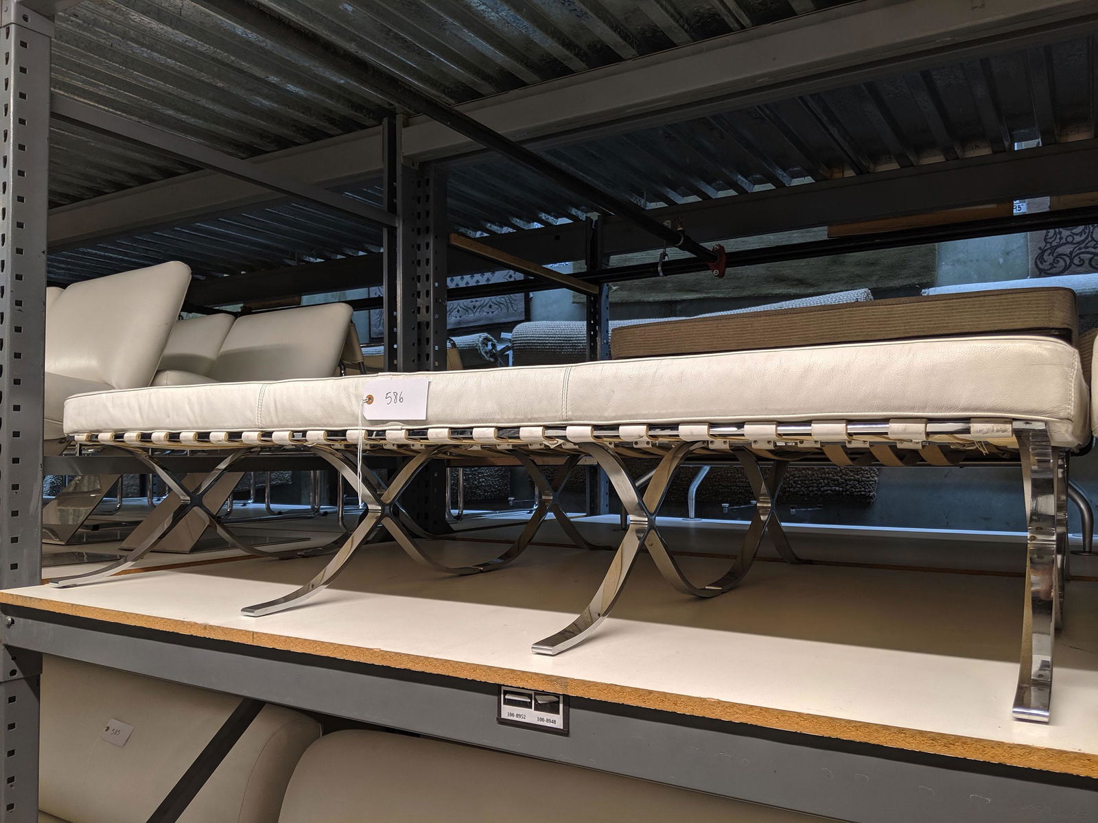 Mies van der Rohe Style Benches (2) - Oct 26, 2019 | BILLINGS in CA