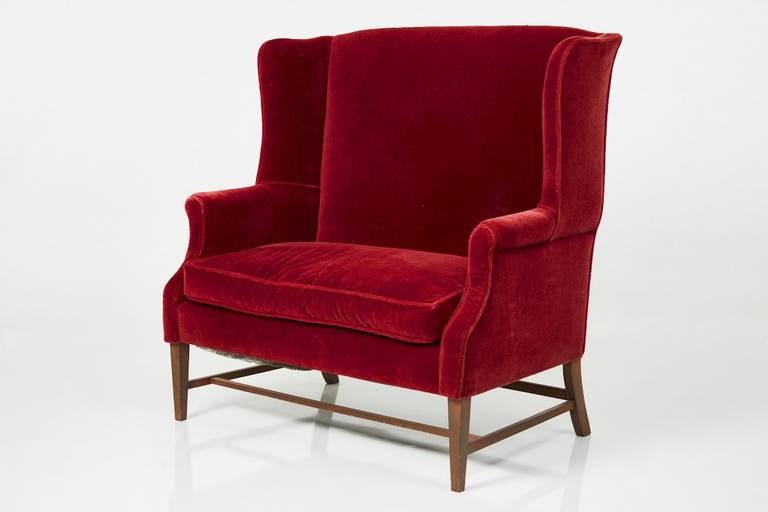 Traditional, High-Back Settee - Dec 12, 2020 | BILLINGS in CA