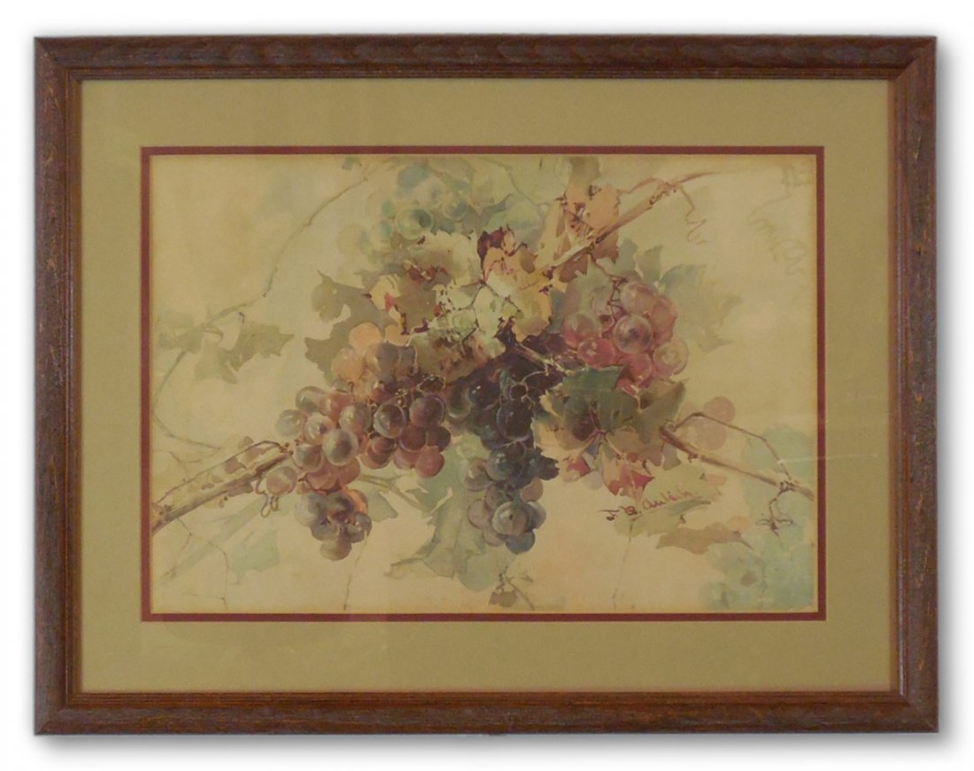 Franz Aulich Watercolor