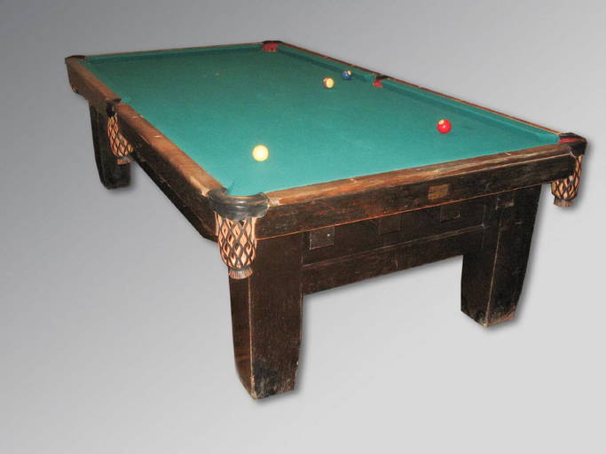 Brunswick, Balke, Collender & Co Billiard Table