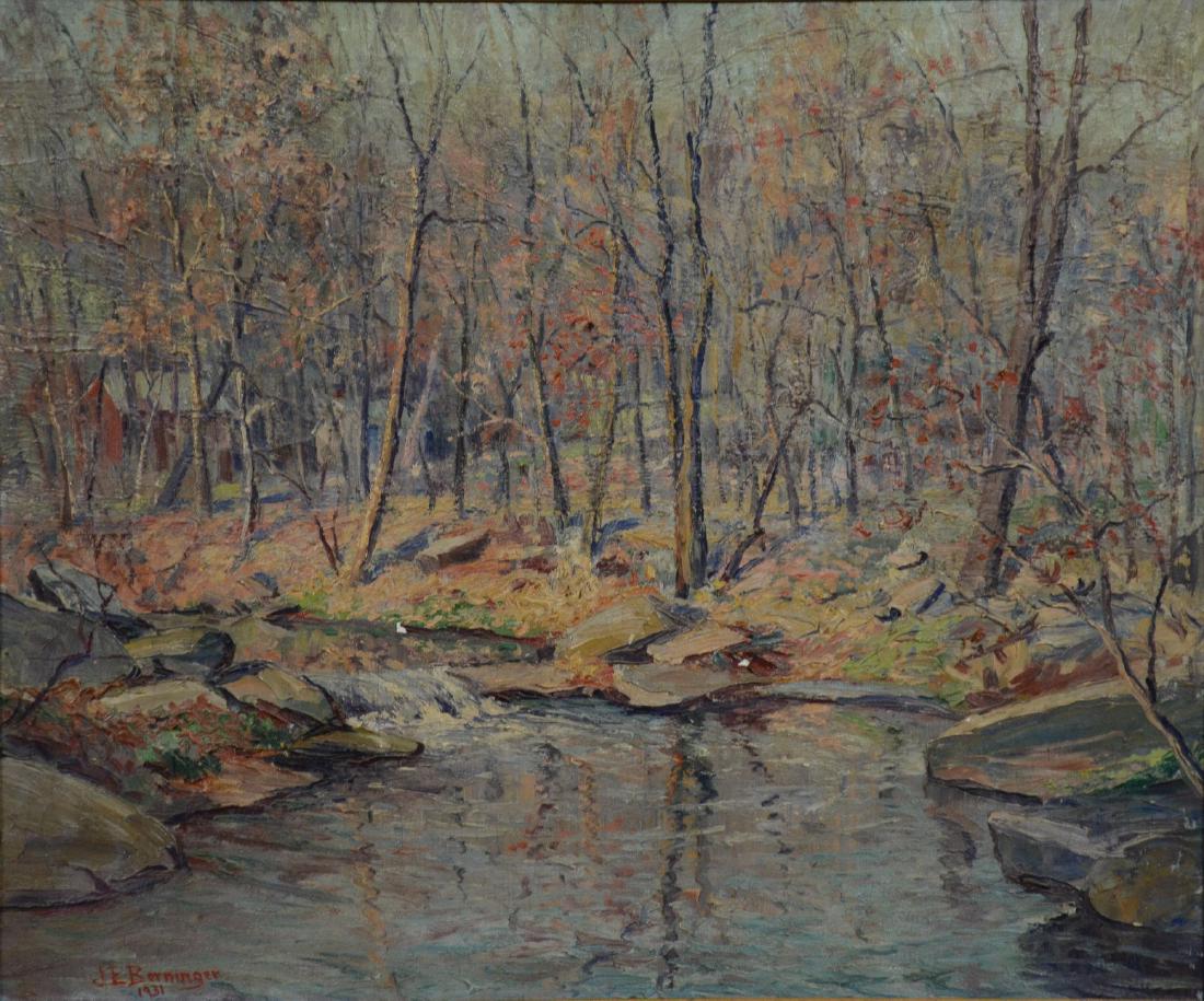 John E Berninger, PA impressionist landscape painting - Sep 26, 2017 ...