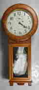 Gingerbread Wall Regulator Clock - Jun 25, 2020 | Bodnar's Auction ...