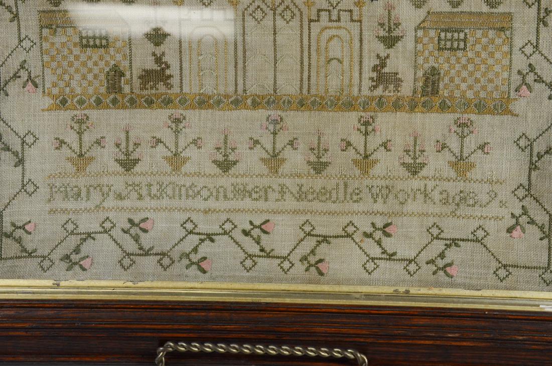 Mary Atkinson, Her Needlework Age 9