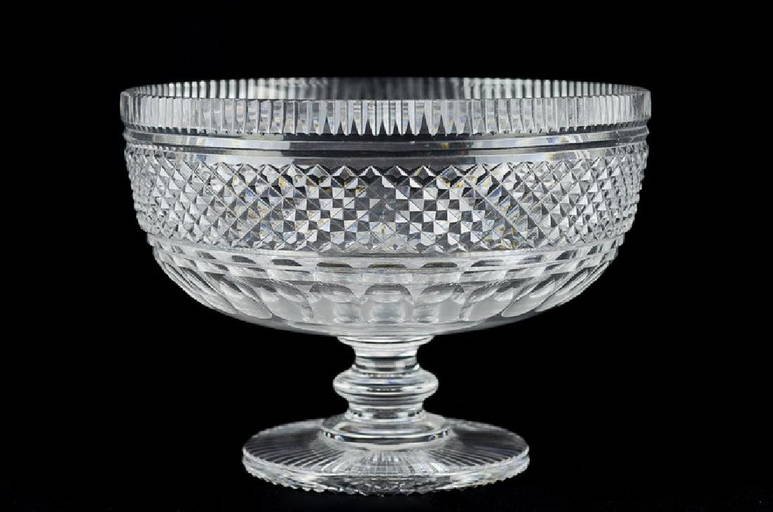 Waterford Cut Crystal Footed Compote