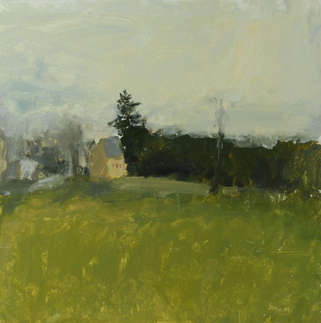 Stuart Shils Impressionist landscape "Mt Pleasant"