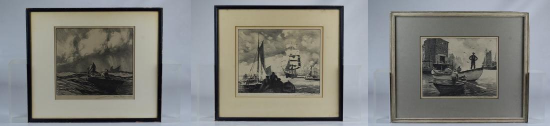 Gordon Grant, 3 lithographs