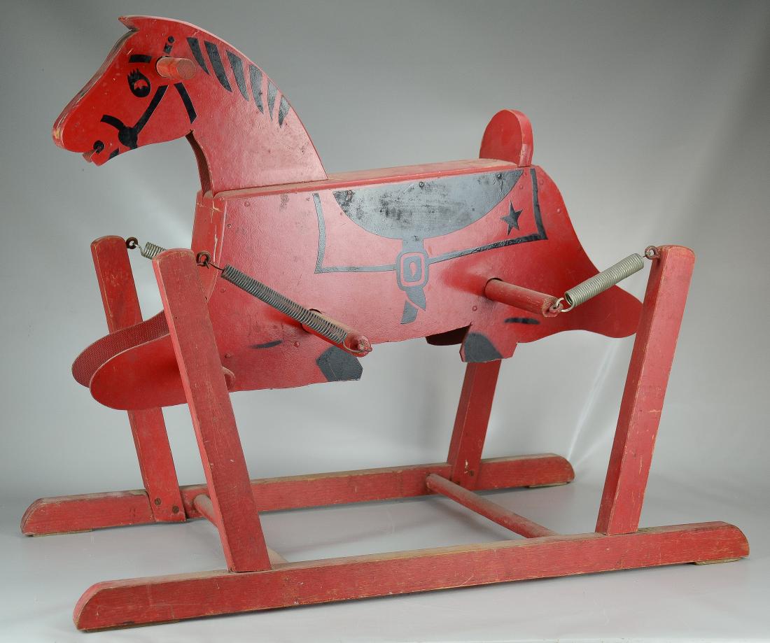 Vintage 1950's "The Wonder Horse" rocking horse