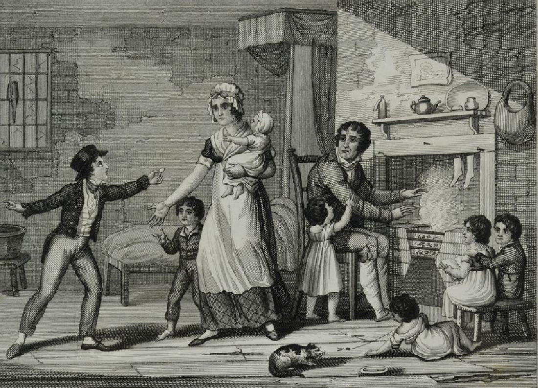 Isaac Cruikshank (Scottish, 1756-1811), engraving of