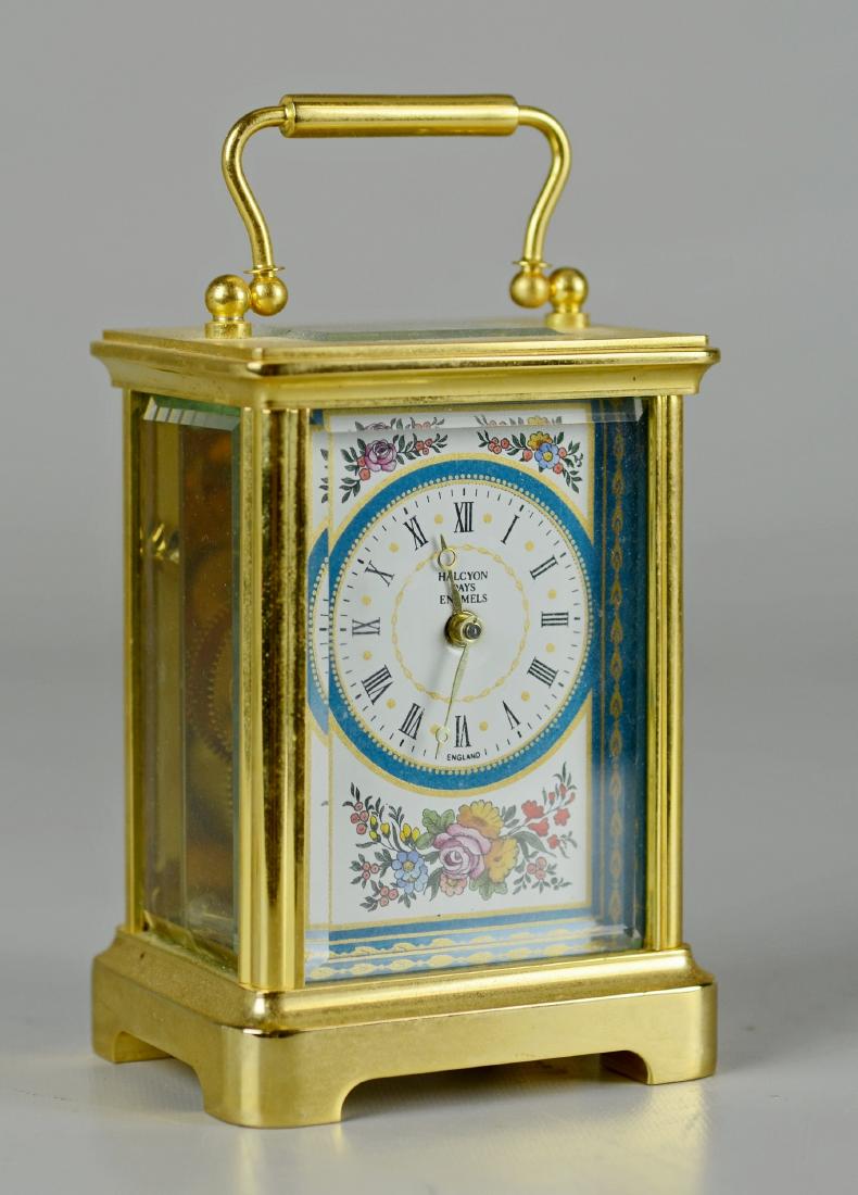 Halcyon Days Enamels Carriage Clock