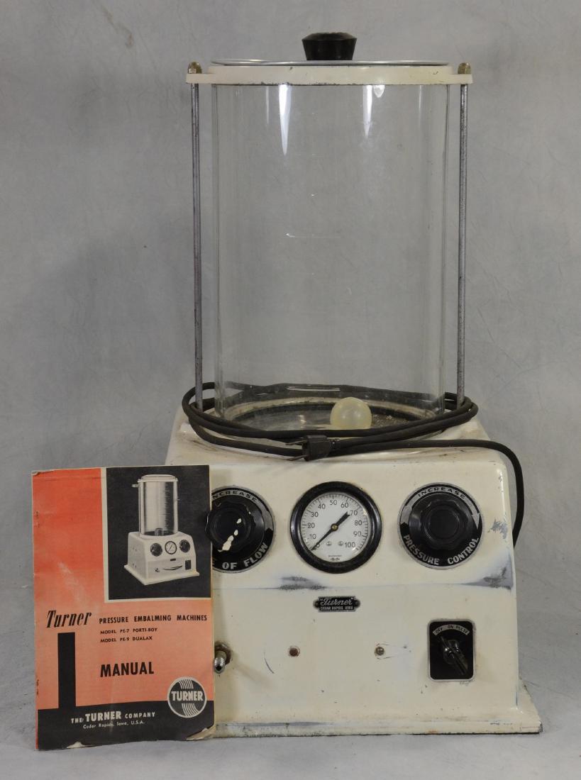 Vintage Turner Embalming Machine Clean Very Heavy