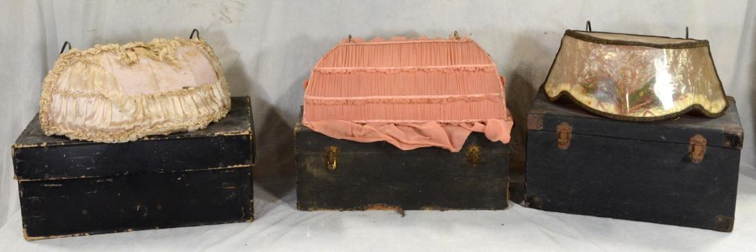 Antique Cased Casket Coffin Lamp c1930, Rare funeral