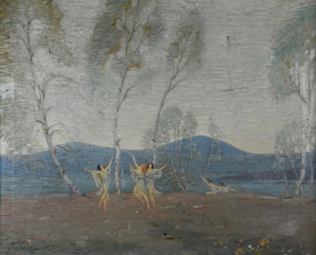 Blendon Reed Campbell (American, 1872-1969), oil
