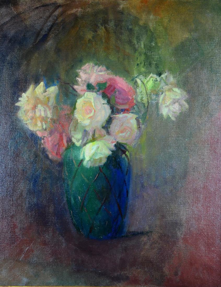 Joseph Sacks Still Life With Roses