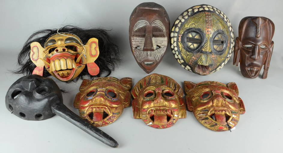 (9) Ethnic Masks