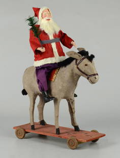 Pre 1904 Steiff Donkey Pull Toy.