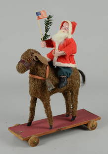 Pre 1904 Steiff Donkey Pull Toy.
