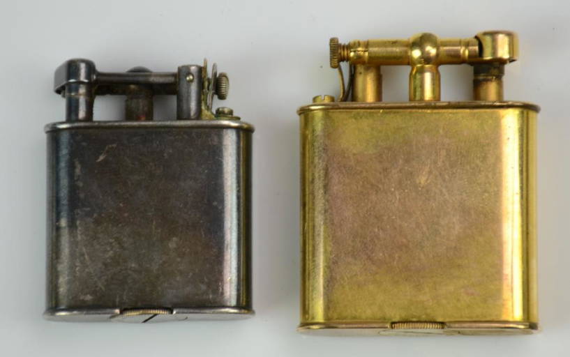 (2) Dunhill Lift Arm Lighters
