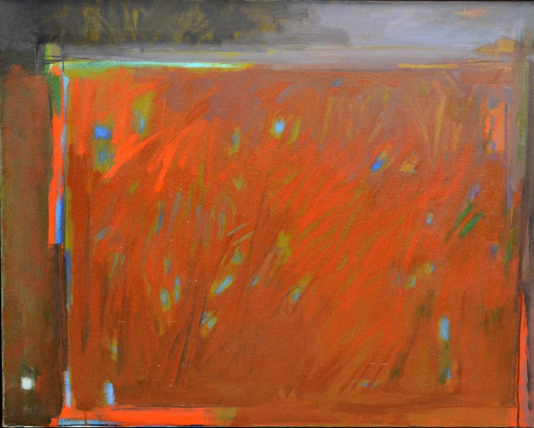 20th C Modern Abstract Painting "Colorscape"