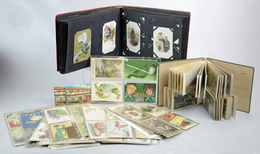 Two Postcard Albums and More