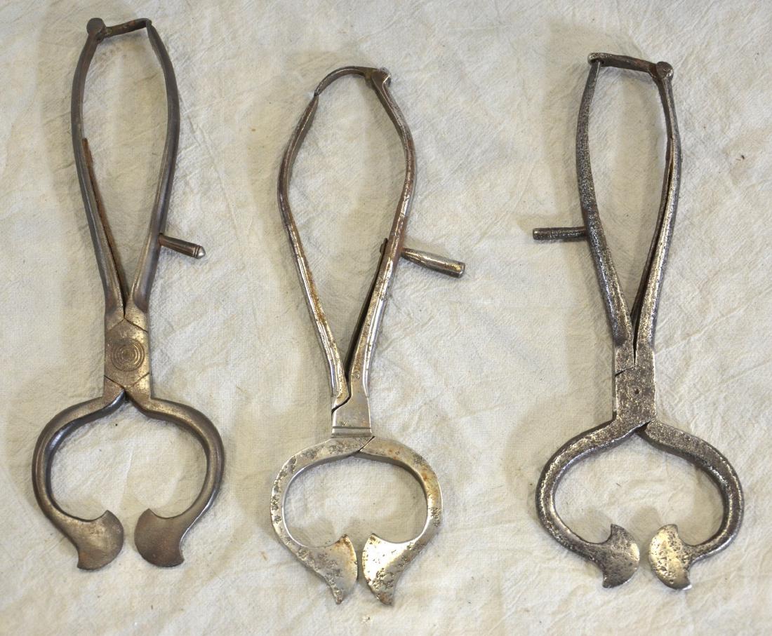 (3) Sugar Nippers Including One from 1800's