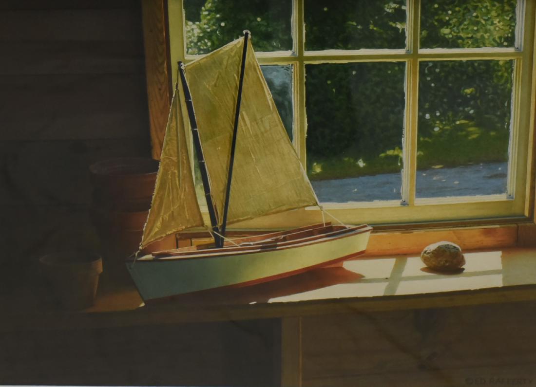 Rafferty, Ed, watercolor "Drydocked" - May 14, 2019 | William Bunch ...