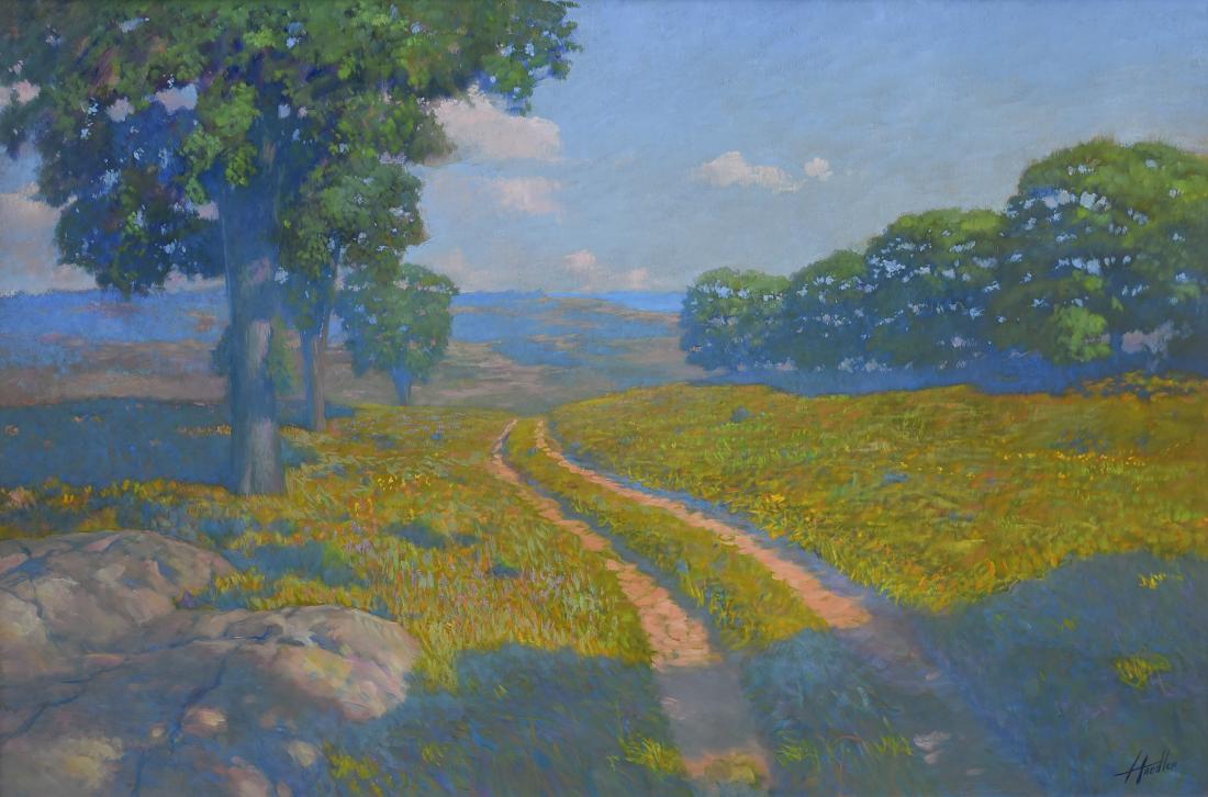 Handlen, Frank, oil on canvas "Summer"