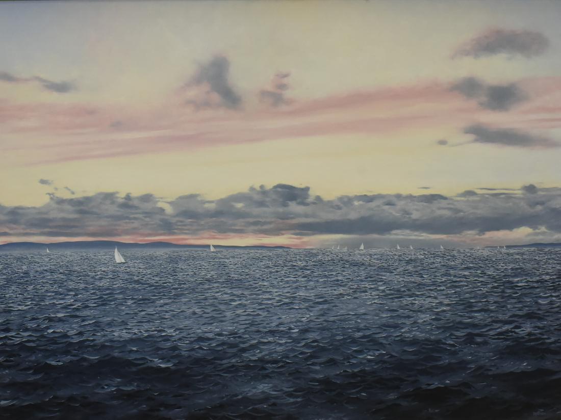 Bystrom, J Wayne, oil on board "Sailaway" - May 14, 2019 | William ...