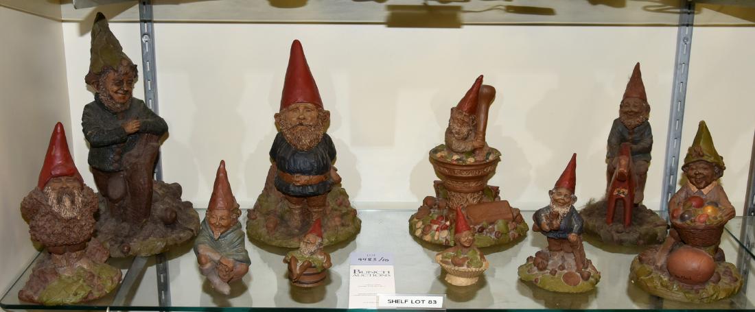 Shelf #83 - (10) Cairn Studio Tom Clark Gnomes - May 07, 2019 | William ...