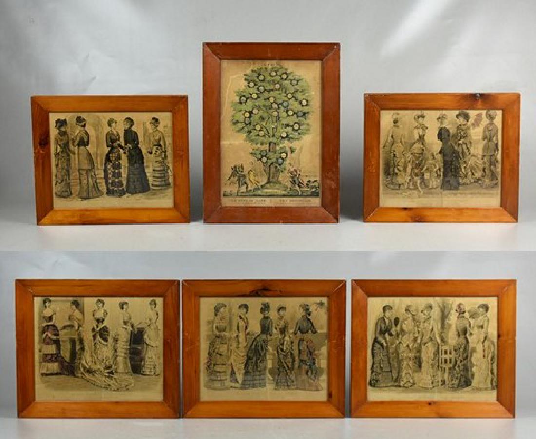 (6) hand-colored lithograph plates - May 21, 2019 | William Bunch ...