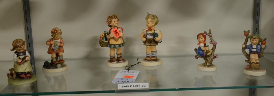 Shelf #32 (6) Hummel Figures