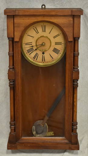 Ansonia Wall Regulator Clock - Aug 06, 2019 | William Bunch Auctions ...